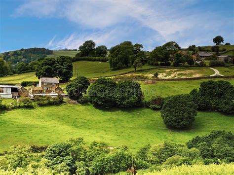 Landscape In The North York Moors National Park England Stock Image