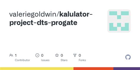 github valeriegoldwin kalulator project dts progate