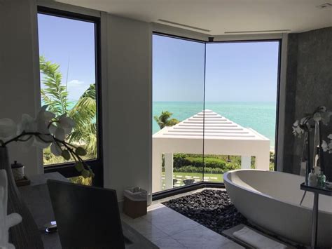 Angular Glass Caribbean Windows