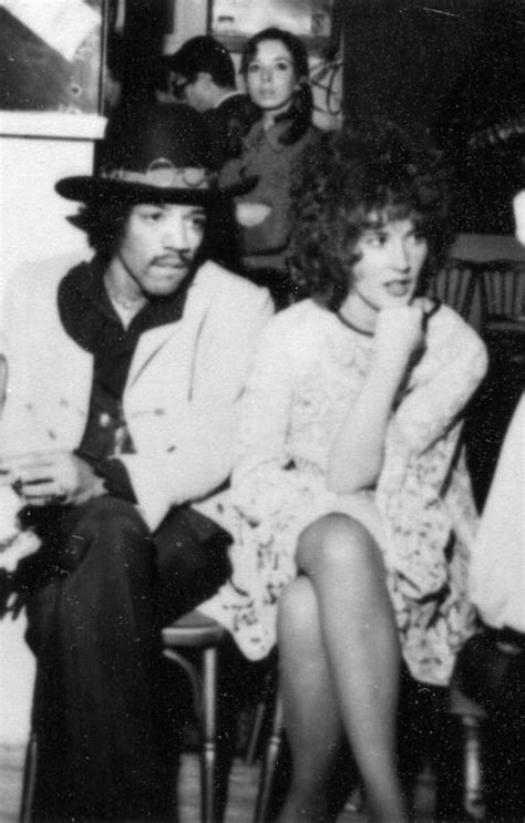 With Cathy Etchingham London England 1968 01 19 Jimi Hendrix