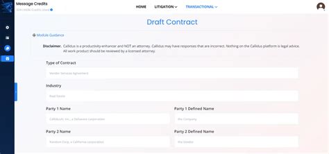 Ai Powered Contract Drafting Callidus
