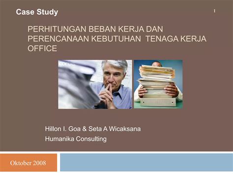 Perhitungan Workload Analysis Ppsx