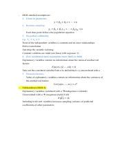 MLR Standard Assumptions Pdf MLR Standard Assumptions 1 Linear In Parameters 0 1 2