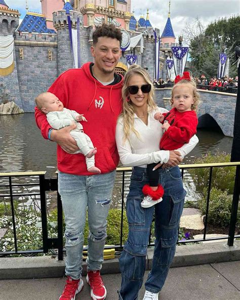 Patrick Mahomes Says Daughter Sterling Wanted To Ride Every Ride At Disneyland
