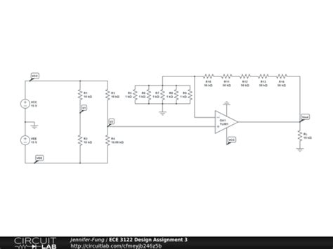 ECE Design Assignment CircuitLab