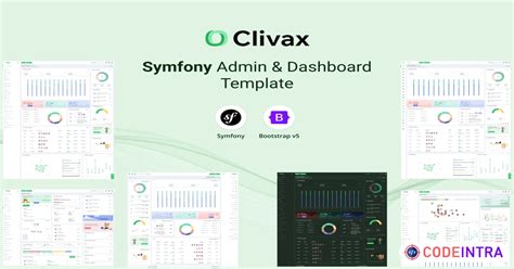 Clivax Symfony Admin And Dashboard Template Codeintra