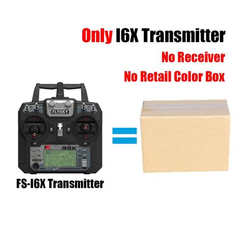 With Simulator Cable Flysky FS I6X 2 4GHz 10CH RC Vicedeal