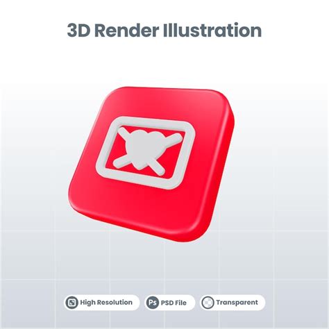 Premium Psd 3d Render Valentine With Circuit Icon For Ui Ux Web Mobile App Social Media Promotion