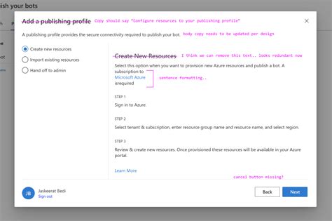 Configure Resource Modal Fit And Finish · Issue 6886 · Microsoft