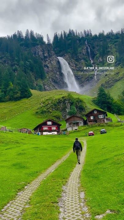 Waterfall Wasserfall Switzerland Schweiz Swiss Youtube