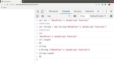 JavaScript Strings Find Out Different Methods Of String Objects