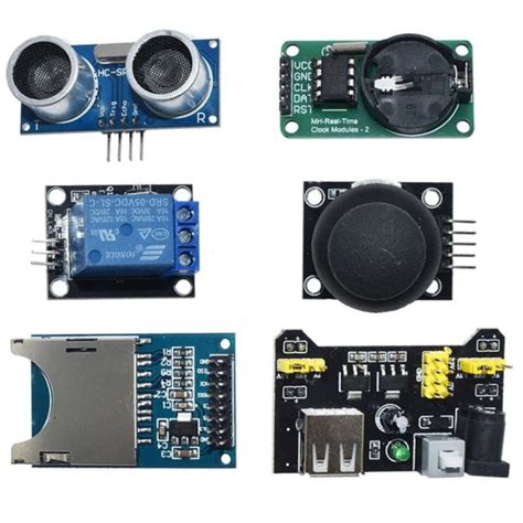 Set De 45 Sensores Y Accesorios Para Arduino Y Sistemas Embebidos
