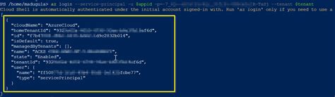 powershell how to login to azure with mfa user in deployment scripts