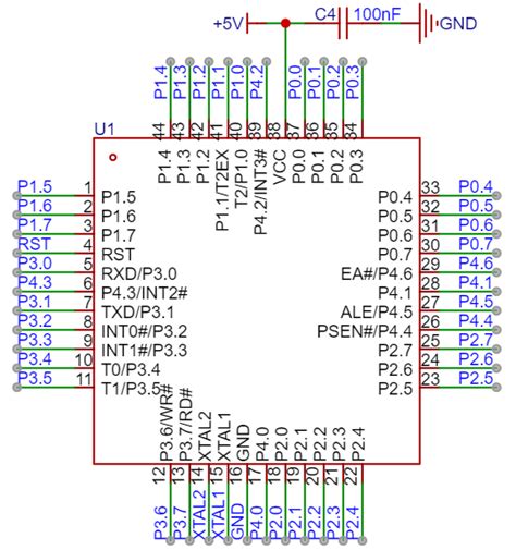 Core Board Stc89c52rc Minimum System Platform For Creating And