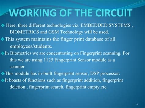 Hybrid Automated Attendancee System Ppt