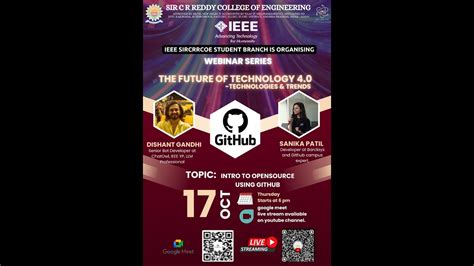 Webinar On Introduction To Open Source Using Github Youtube