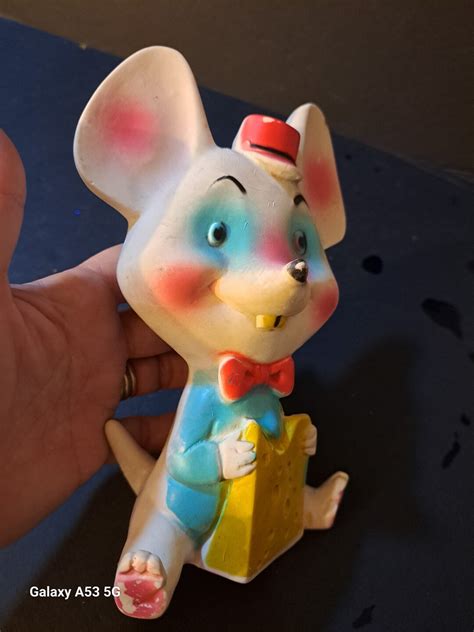 Vintage Squeekee Mouse Etsy