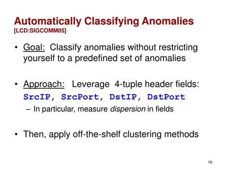 Ppt Mining Anomalies In Network Wide Flow Data Powerpoint Presentation Id 749949