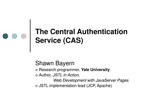 Ppt The Central Authentication Service Cas Powerpoint Presentation Id5482207