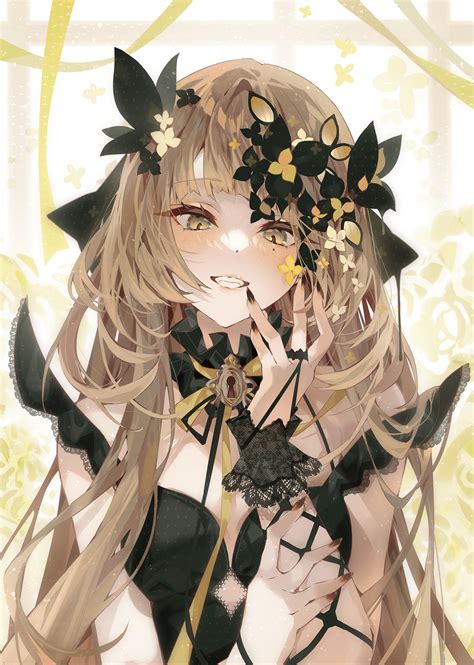 Girl 🔒💛 By Arutera R Cuteanimearts