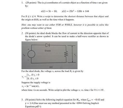 Solve Implicit Equation Matlab