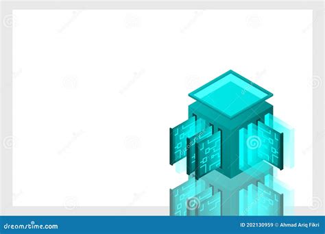 Data Center Isometric Icon Database And Cloud Data Storage Concept Pcb Slot Server Room