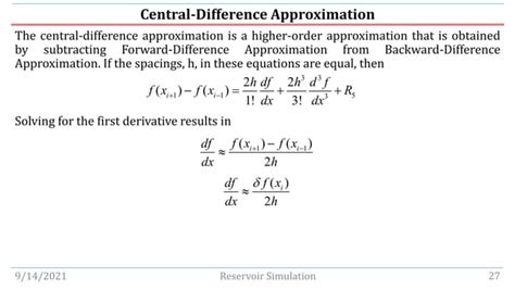 Chapter 3 Finite Difference Calculus Temporarily Ppt