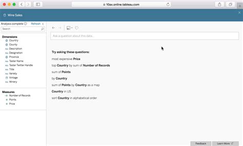Tableau Releases Ask Data A New And Intuitive Way To Analyze Data With