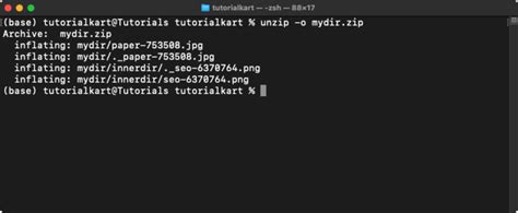 How To Extract Zip Files In Mac Terminal