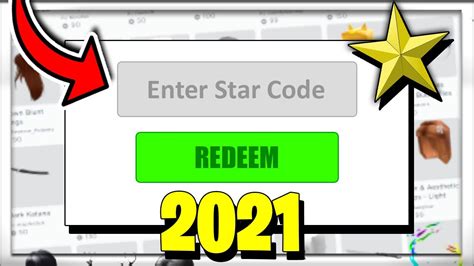 Free Robux Roblox Star Codes 2021 Img Abbott