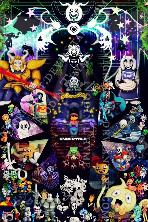 All Chareters Undertale Computer Wallpaper