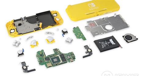 Nintendo Switch Lite Teardown Reveals Modified Joystick Components