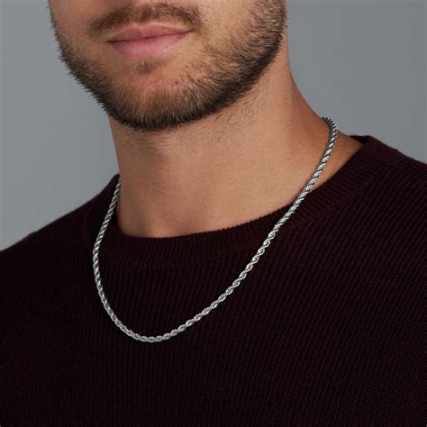 Rope Chain Silver 4mm Imperium