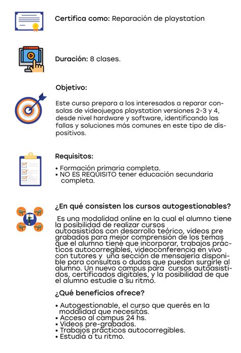 Reparación De Playstation Eddis Educativa Argentina