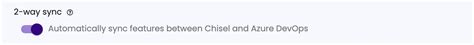Azure Devops Integration Chisel Help