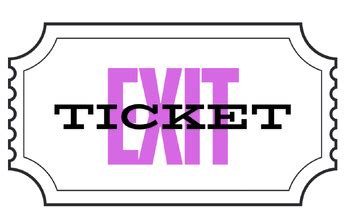 Exit Ticket FREEBIE TWIG 5th Grade By KindnessKorner TPT