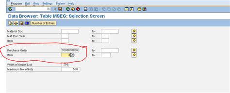 Sap Tech To Get The Goods Receipt Gr Document Number Based On The Purchasing Order Po Method