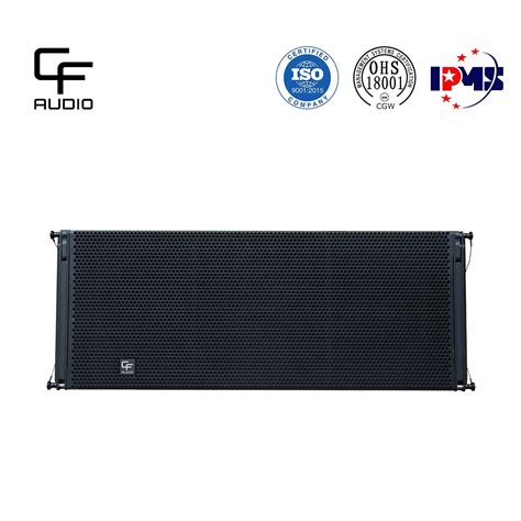 Dual 12 Inch External Three Way Line Array Full Range Speaker