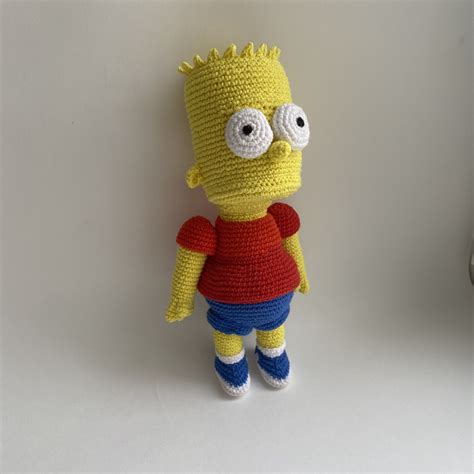 Bart Simpson Pdf Crochet Toy Amigurumi Pattern