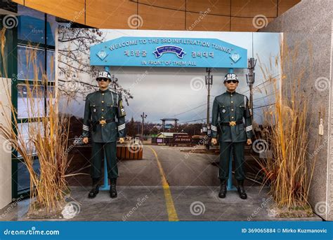 3rd Infiltration Tunnel Map Editorial Photo 99753219