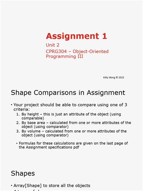 2c Assignment1 Pdf Object Oriented Programming Object Computer Science
