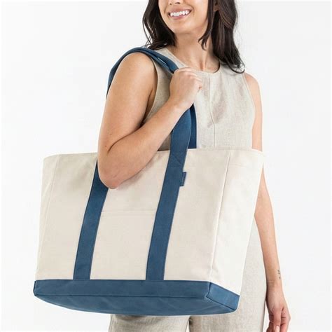 Beach Tote Machine Washable And Versatile Design Canvelle