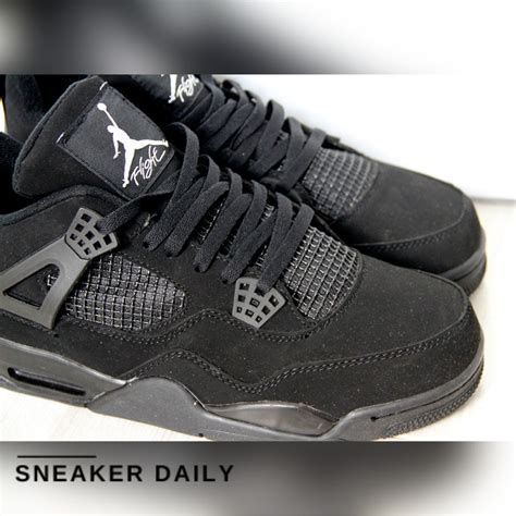 Giày Air Jordan 4 Retro Black Cat 2006 308497 002 Sneaker Daily