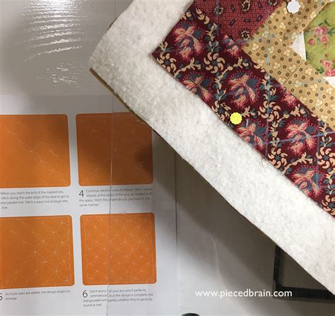 Rectangular Quilt Blocks Pieced Brain