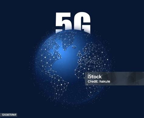 5g Lte 모바일 웹 글로벌 Wifi 연결 통신 망 사물 인터넷 기술 5g에 대한 스톡 벡터 아트 및 기타 이미지 5g 중국 0명 Istock