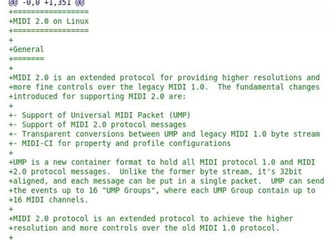 Midi 20 Driver Support Coming With Linux 65 Rlinuxaudio