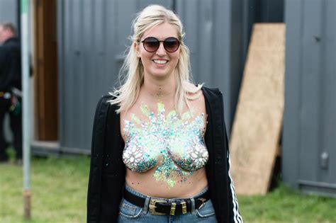 How Glitter Boobs Became The Summers Hottest Festival Trend New York