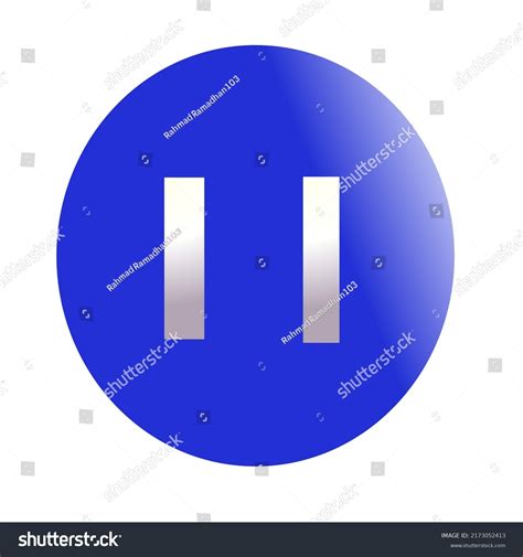 Video Pause Symbol Sign Vector Illustration Stock Vector Royalty Free 2173052413 Shutterstock
