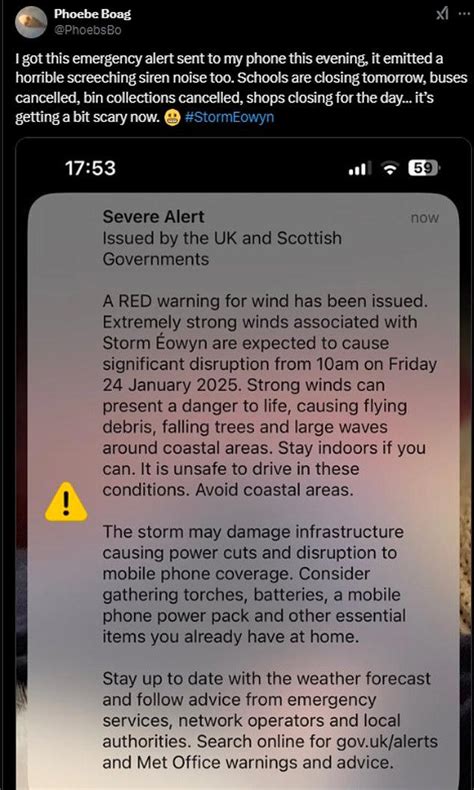 Millions Of Brits Are Warned Of 100mph Winds As Storm Eowyn Hits
