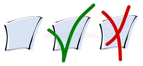 Icono Del Checkbox Stock De Ilustración Ilustración De Rojo 30296853